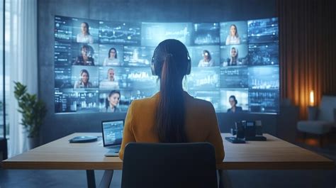 Aicontrolled Holographic Workspaces For Remote Teams A Virtual Office Where Teams Collaborate In