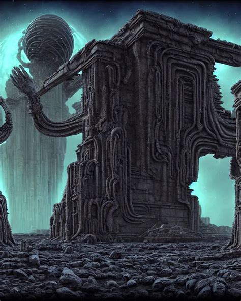 Non Euclidean Architecture Lovecraft