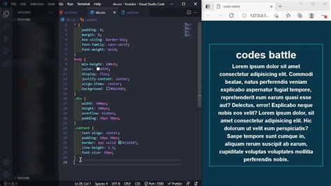 create awesome text container in html and css youtube