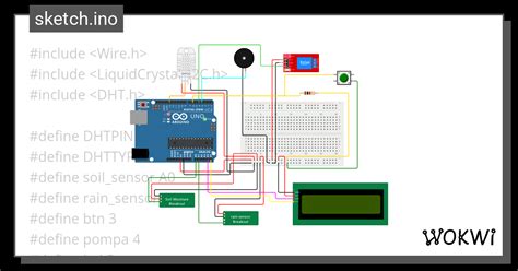 Sistem Irigasi Wokwi Esp32 Stm32 Arduino Simulator