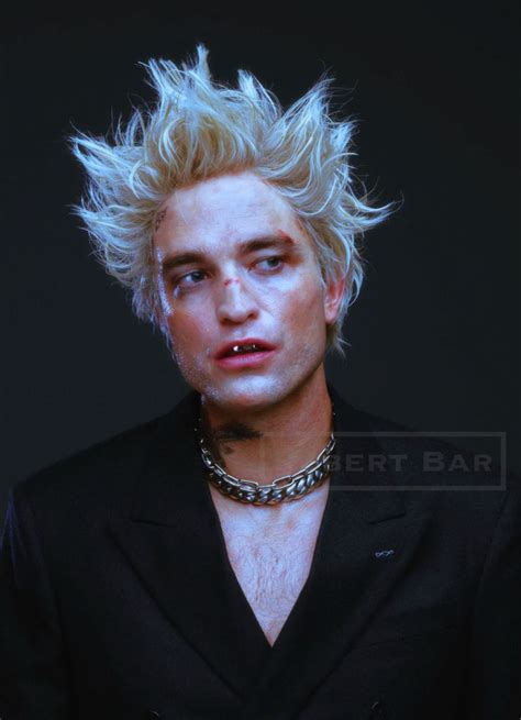 Robert Pattinson Punk Photoshoot Robert Pattinson Portrait