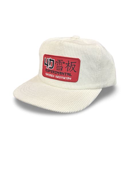 4d Experimental Sacred Geometry Corduroy Hat