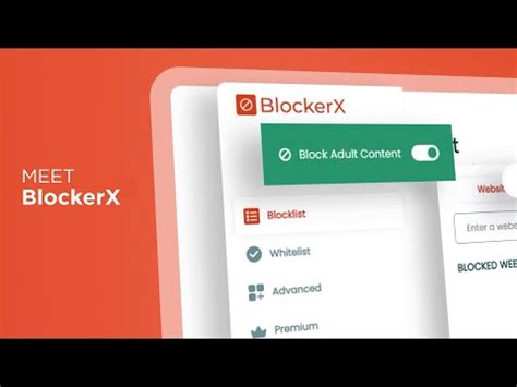 Porn Adult Blocker Block Sites BlockerX Chrome Web Store