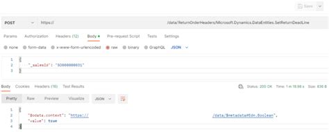 D365 X Odata Actions Marked Code