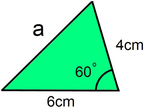 Find A Side Using The Cosine Rule Worksheet EdPlace