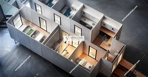 Modular Lab Unit Vertisa Industrial Corporation Mobile Clinics Modular Hospitals