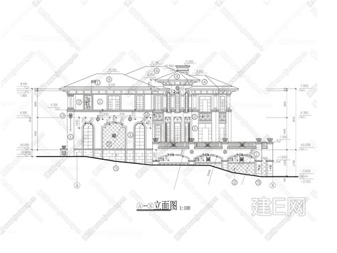 欧式别墅施工图 Cad施工图施工图下载 施工图欧式别墅施工图 Cad施工图下载 施工图欧式别墅施工图 Cad施工图免费下载 建e室内设计网