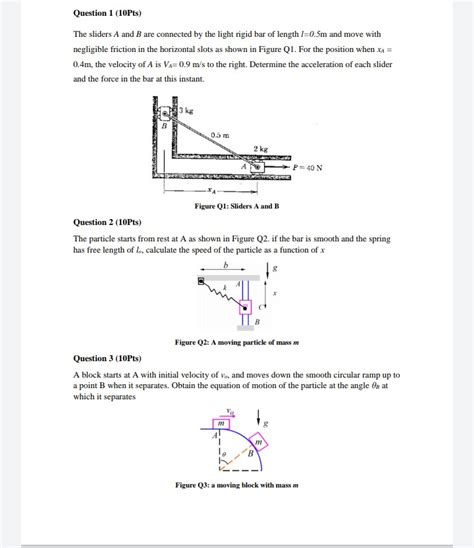 Solved Question Pts The Sliders A And B Are Connected Chegg Com