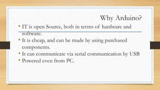 Arduino Interfacing With Bluetooth PPT