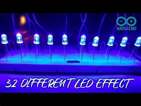 Best Arduino Based Led Chaser With Effects Arduino Projects ELECTRUINO YouTube