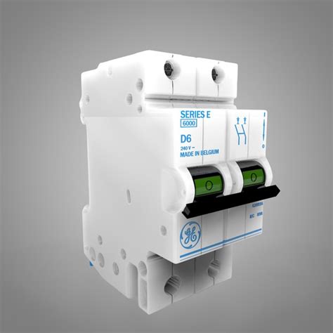 Free 3d Circuit Breaker Models Turbosquid