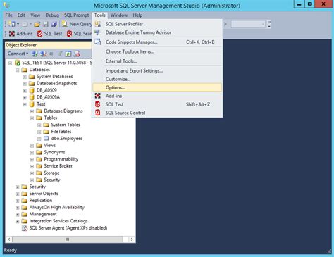 Как посмотреть таблицу в Sql
