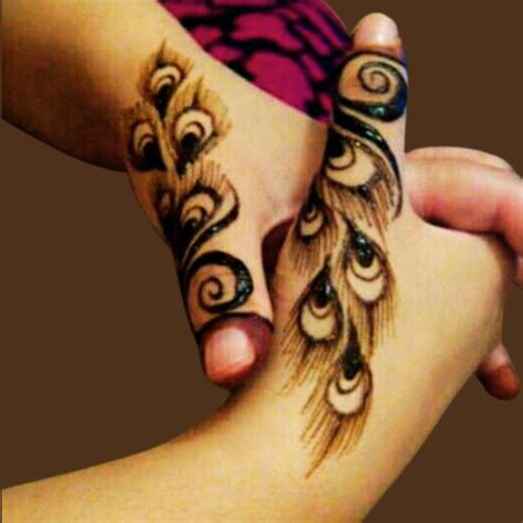 Peacock Mehndi Design Royal Peacock Mehndi Design 2024 Mehndi Design Simple