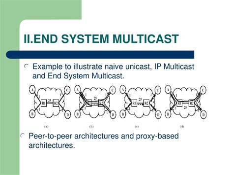 Ppt A Case For End System Multicast Powerpoint Presentation Free