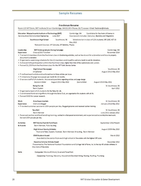 Sample Computer Engineering Resume For Engineering Babes Science