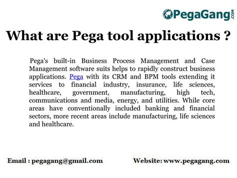 PPT Best Pega Tool Training Institute PowerPoint Presentation Free Download ID