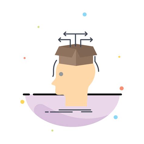 Data Extraction Head Knowledge Sharing Flat Color Icon Vector 13173351 Vector Art At Vecteezy