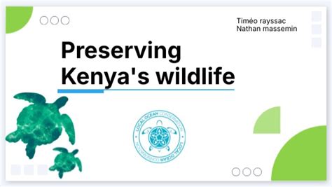 Presentation Kenyan Environmental Association Genially