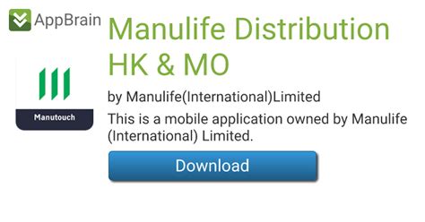 Manulife Distribution Hk And Mo For Android Free App Download