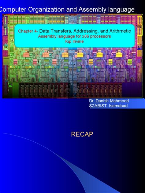 Ch 4 Data Transfers Addressing And Arithmetic Pdf Assembly