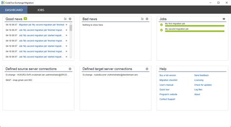 CodeTwo Exchange Migration Screenshots And Videos