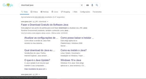 como baixar e instalar o java atualizado