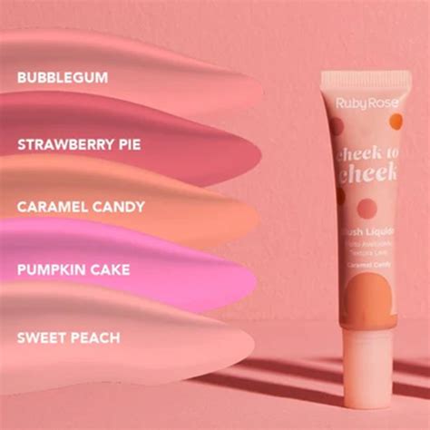 Cheek To Cheek Rubor Líquido Ruby Rose Bonita Express