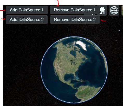 Cesiumjs How To Remove Individual KML DataSources PHP Technology
