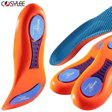 정형용 깔창 아치 지원 평발 러닝 깔창 신발용 밑창 발바닥용 정형 깔창 편안한 압력 Aliexpress