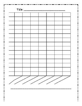 Blank Bar Graph Template Columns By Mrs Cassady TpT