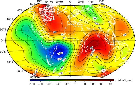 International Geomagnetic Reference Field Igrf Bgs Geomagnetism