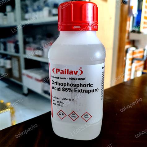 Jual Orthophosporic Acid Phosphoric Acid Fosforic Acid For Analysis