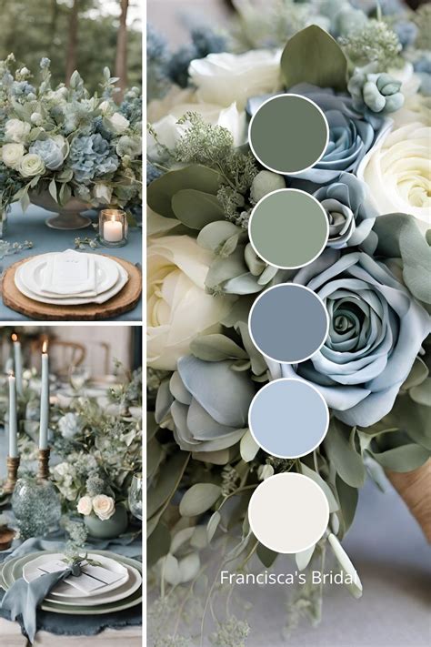 10 Best Spring Wedding Color Palette Ideas Blue And White Theme