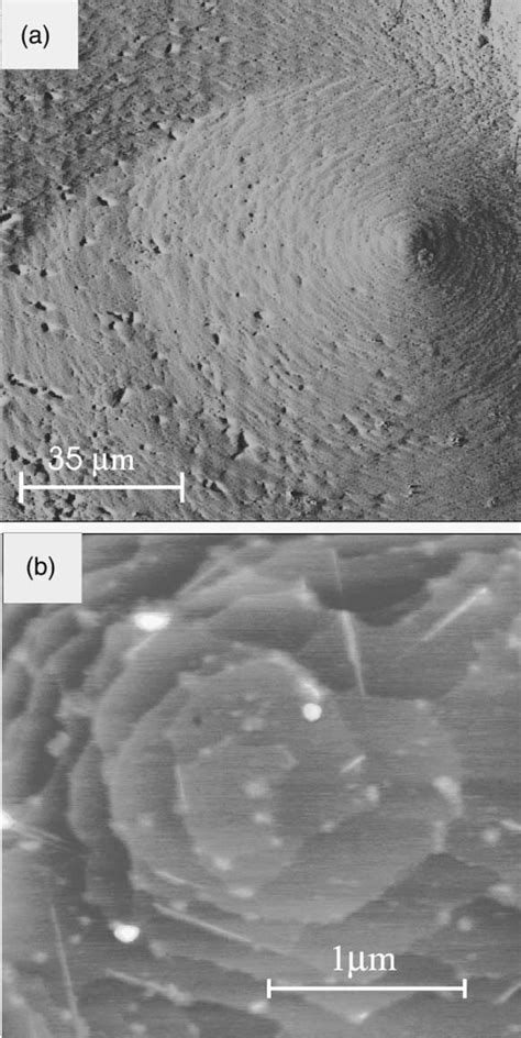 Figure 1 From Growth And Characteristics Of The F 1 1 1 G Nacl Crystal Surface Grown From