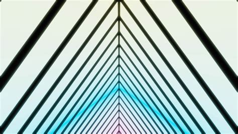 Hypnotic Tunnel With Neon Triangles Design Stock Motion Graphics Sbv 348604582 Storyblocks