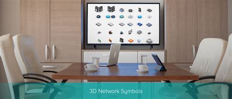 3d Miscellaneous Symbols For It And Network Diagrams