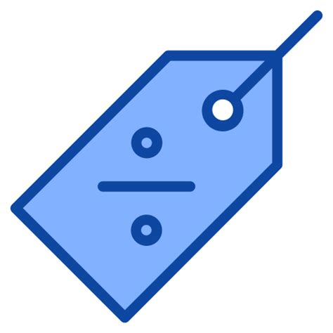 Price Tag Generic Blue Icon