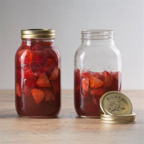 Kilner Genuine Preserve Jar 1 L Regular Mouth Canning Jar Nz Kiwi