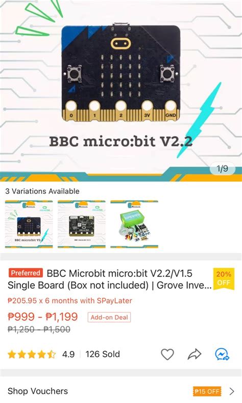 BBC Microbit V Computers Tech Parts Accessories Software On Carousell