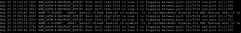 Cell Phone Mac Flapping Cisco Community