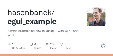 Github Hasenbanck Egui Example Simple Example On How To Use Egui