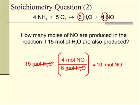 Introduction To Stoichiometry Ppt