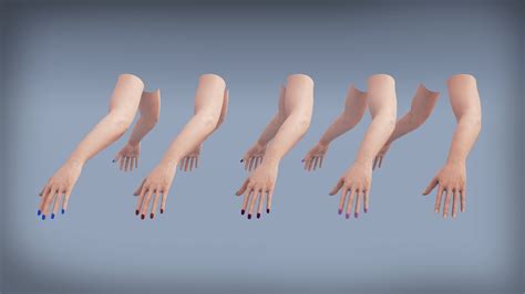 Animated First Person Arms Pack