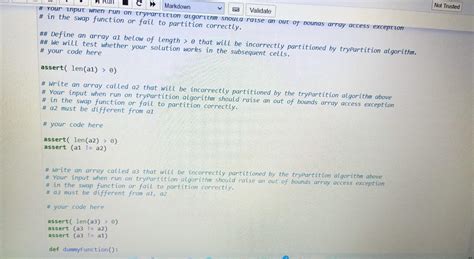 Solved Assignment Problem Design A Correct Partition Chegg