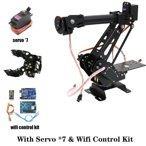 wifi bluetooth ps2 control 6dof robotic arm abb robotic 43 off