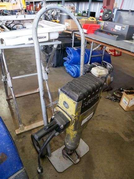 Bosch Brute Jackhammer With Dolly With 2 Bits Roller Auctions