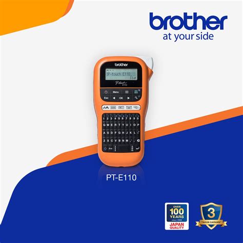 Jual Printer Label Brother P Touch Pt E Original Resmi Shopee Indonesia