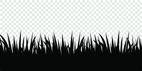 Grass Vector Silhouette Png