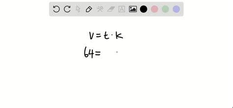 Solved Use The Given Information To Answer The Questions The Velocity