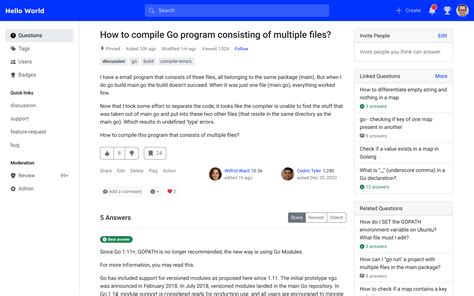 apache answer free open source qanda platform